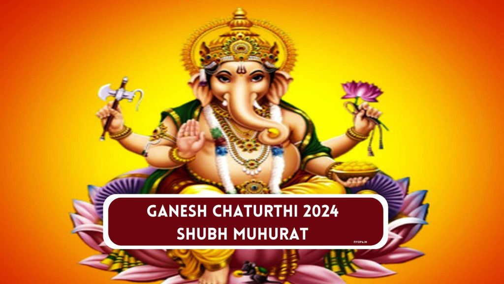 Ganesh Chaturthi 2024 Muhurat: Timings, Vidhi, & Visarjan Date